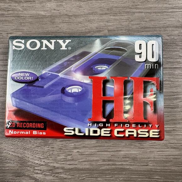 Sony | Media | Sony Hf Slide Case 9 Minute Cassette Factory Sealed Cd ...